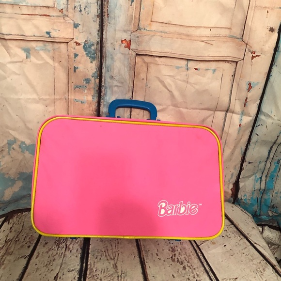 Mattel | Toys | Vtg 994 Mattel Barbie Baywatch Pink Doll Carry Case ...